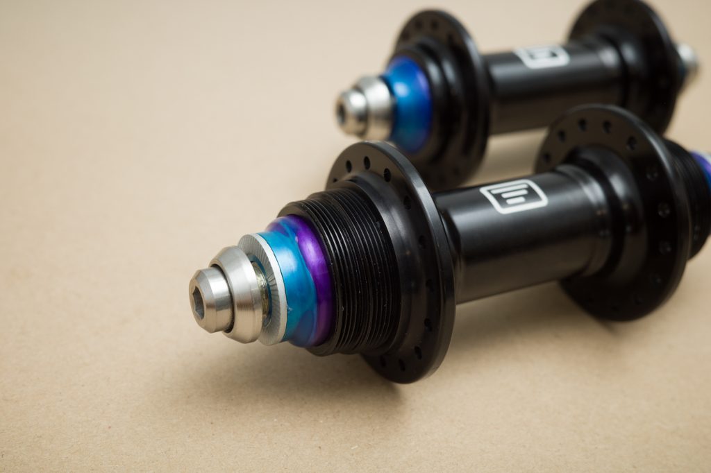 Set of aluminum cones for Fixed - Fixed Track hub set - Mental BMX